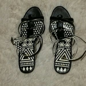 Charles Albert | Shoes | Nwot Geometric Platform Heels | Poshmark